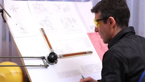 Technical drawing board Stock Video Footage - 4K and HD Video Clips ...