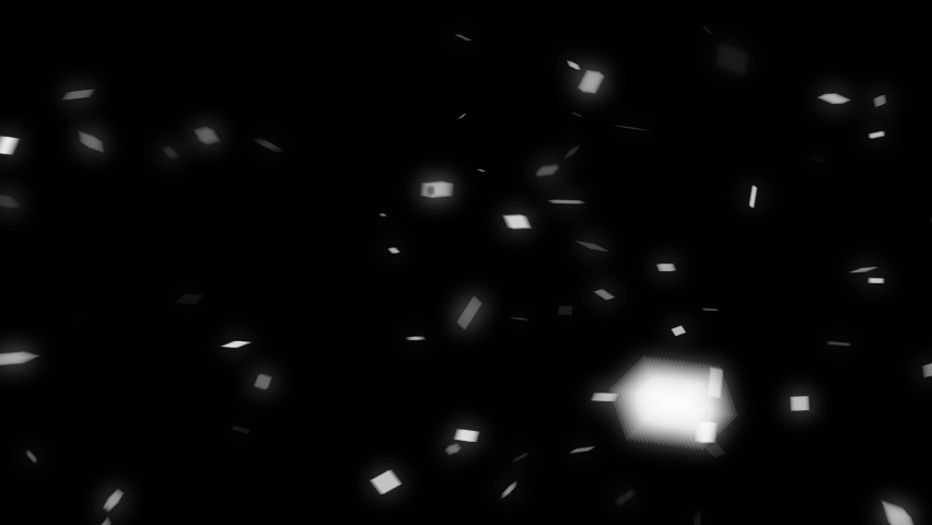 Abstract Tornado Particle Motion Space 4k Stock Footage Video 100