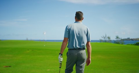 Golf by water Stock Video Footage - 4K and HD Video Clips | Shutterstock