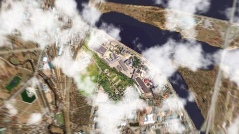 Rotación del planeta Tierra 360 grados: video de stock (totalmente ...