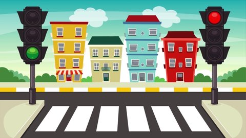 Traffic jam cartoon Stock Video Footage - 4K and HD Video Clips ...