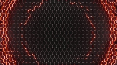 Yellow Orange Gold Beehive Background Honeycomb Stock Vector (Royalty Free) 2041071932 ...