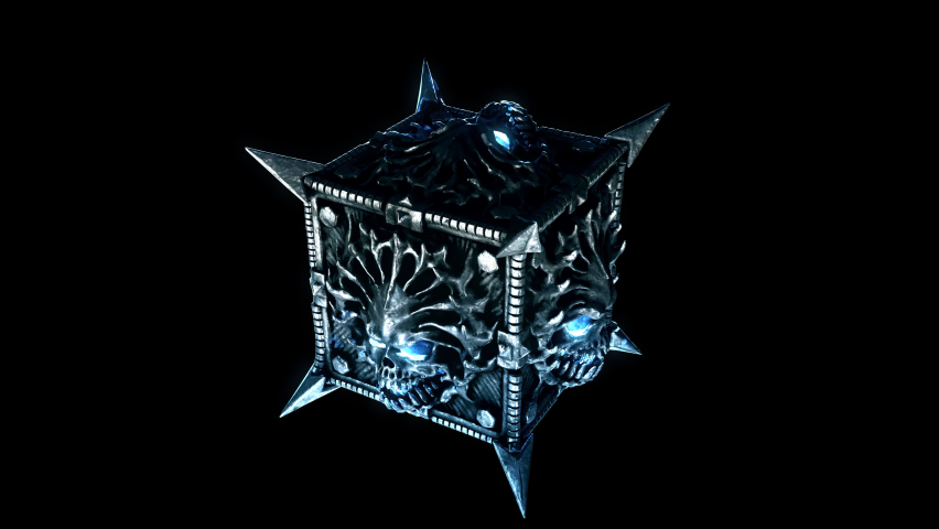 demonic cube vj loop - motion Stock Footage Video (100% Royalty-free ...