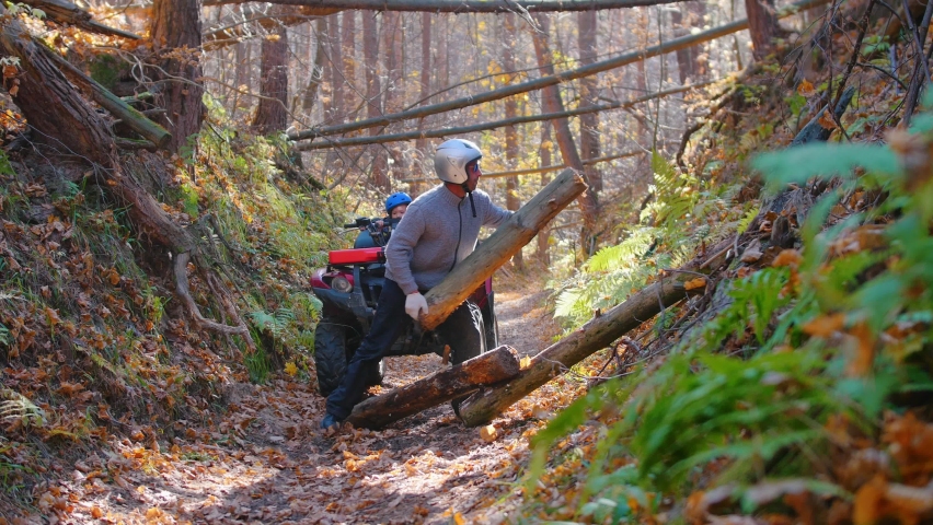 Removing obstacles path Stock Video Footage - 4K and HD Video Clips ...