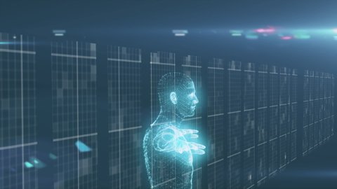 Blue Sky Numbers Background Illustration Stock Illustration 76435744