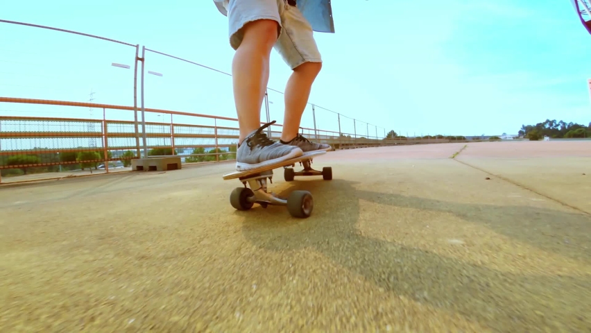 slow motion close up female running Stock Footage Video (100% Royalty ...