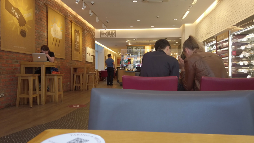 Sandwich shop interior Stock Video Footage - 4K and HD Video Clips ...