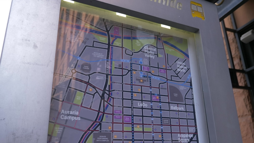 Colorado Road Map Stock Video Footage - 4K and HD Video Clips ...