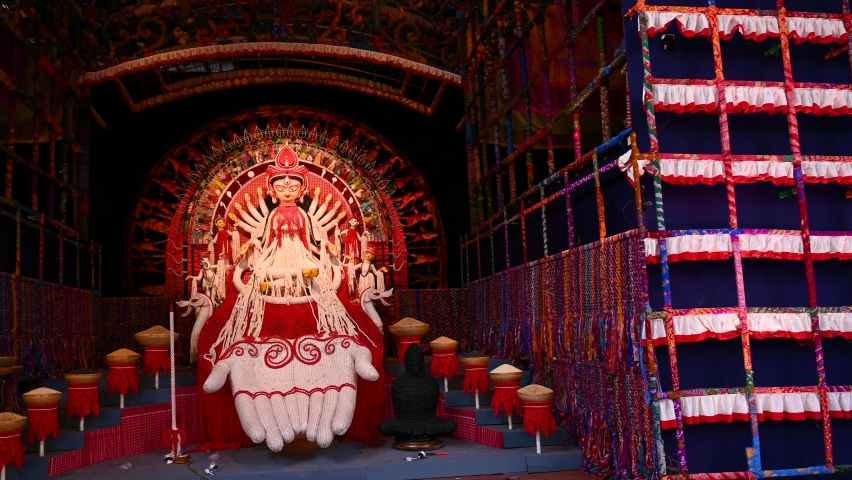 Durga Puja Bengal Stock Video Footage - 4K and HD Video Clips ...