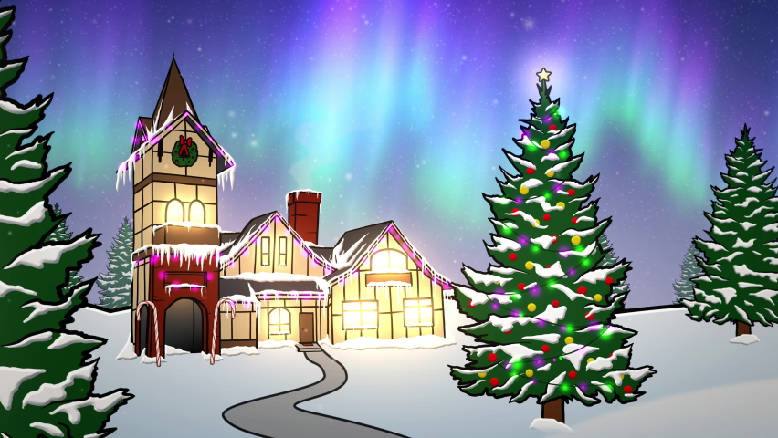 Animated Snowman at North Pole Stock Footage Video (100% Royalty-free ...