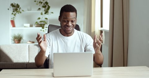 Professional Creative Man Sitting His Desk Stock Footage Video (100% ...