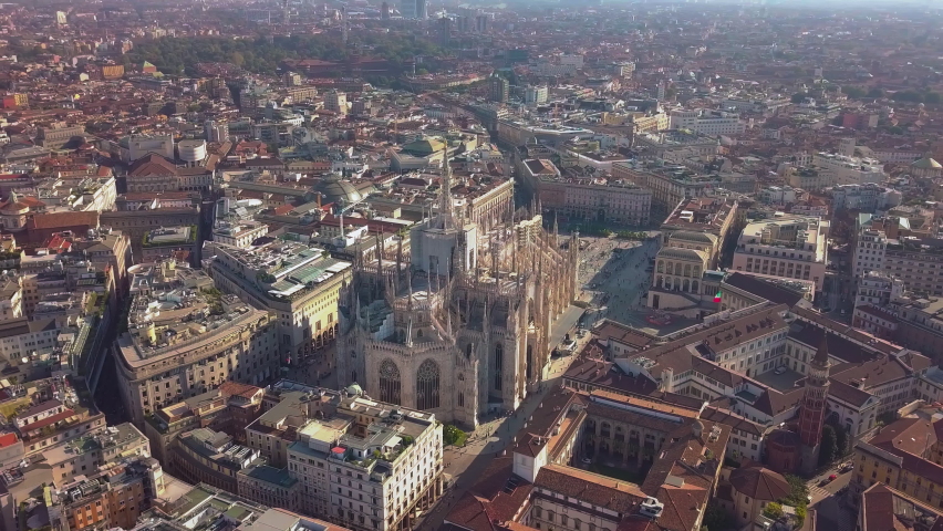 Daily Life Milan Italy During Covid19 Stock Footage Video (100% Royalty ...