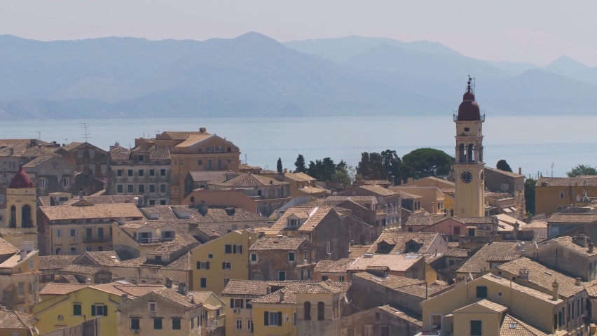 Corfu Historic Centre Stock Video Footage - 4K and HD Video Clips ...