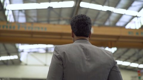 Young 20s Indian Asian Factory Business Stock Footage Video (100% ...