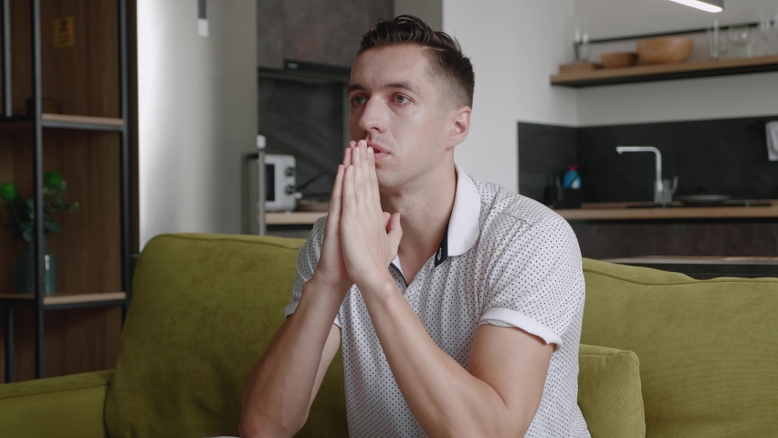 Young Man Asking for Help Stock Footage Video (100% Royalty-free ...