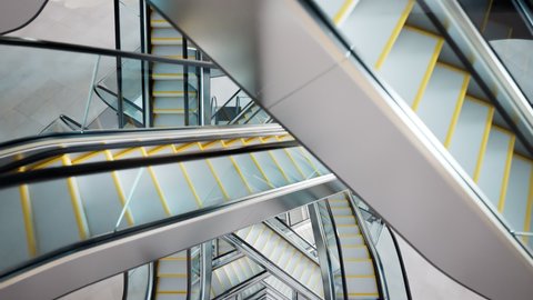 Seamless Looping Animation Stairway Puzzling Labyrinth Stock Footage ...