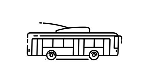 Colorful Bus Logo Vector Illustration Design Stock Vector (Royalty Free ...