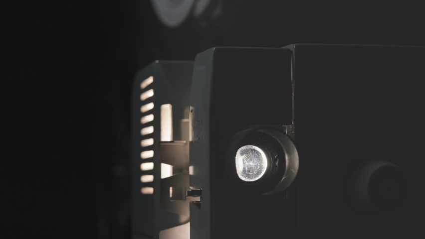 old projector lens flare 4k Stock Footage Video (100% Royalty-free ...