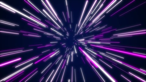 3d Rendering Colored Warp Loop Hyper Stock Footage Video (100% Royalty ...