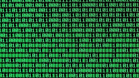 Binary Code Wall Animation Stock Footage Video (100% Royalty-free ...