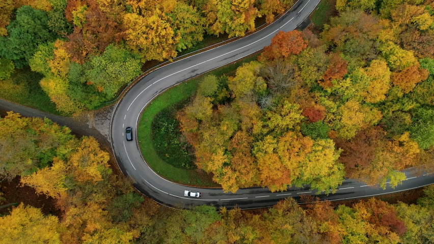 aerial top down view scenic bird's Stock Footage Video (100% Royalty ...