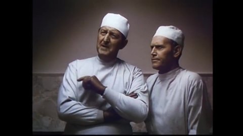 Circa 1947 This Horror Film Doctors Stock Footage Video (100% Royalty ...