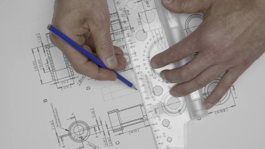 Ruler Square Measuring Tools Stock Video Footage - 4K and HD Video ...