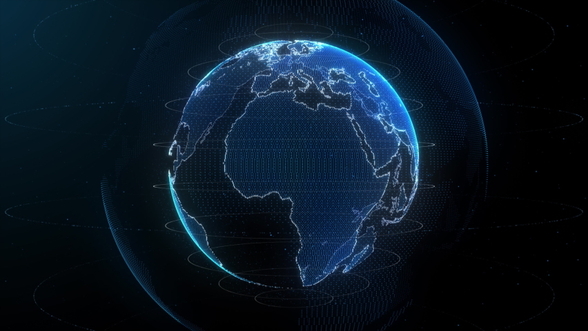 4k 3d animation world map point Stock Footage Video (100% Royalty-free ...