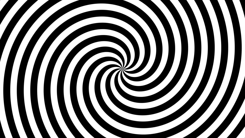 spiral pattern growing offset colors hypnotic Stock Footage Video (100% ...