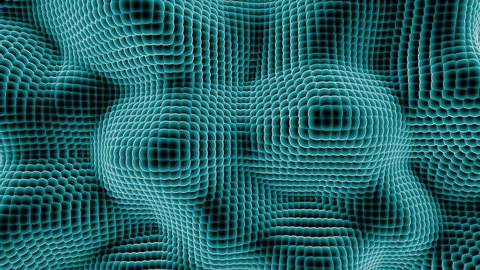 Teal Orb Wave Loop 4k 3d Stock Footage Video (100% Royalty-free ...