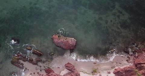 Aerial Birds Eye View Looking Down Stock Footage Video (100% Royalty ...