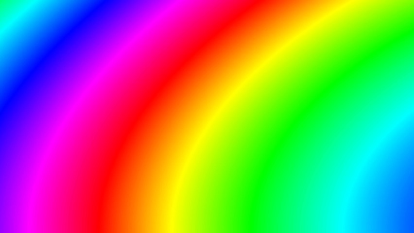 Rainbow Spectral Gradient Moving Slowly Right Stock Footage Video (100% ...