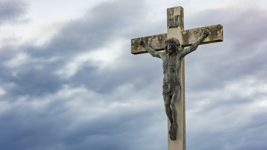 Jesus On Cross Colour Stock Video Footage - 4K and HD Video Clips ...