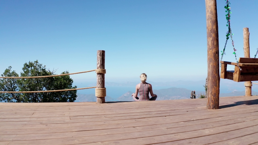 563 Yoga amazing landscape Stock Video Footage - 4K and HD Video Clips ...