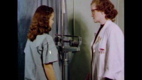 Circa 1960s Patients Medical Radiological History Stock Footage Video ...