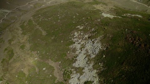 Aerial Top Down View Shot Valley Stock Footage Video (100% Royalty-free ...