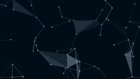 Abstract Background Plexus Effect Depth Field Stock Footage Video (100% ...