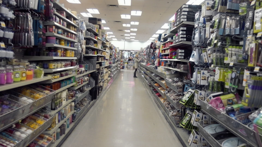 Dollar Store Interior Stock Video Footage - 4K and HD Video Clips ...