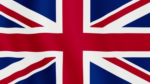 Uk Flag 4k Seamless Loop Animation Stock Footage Video (100% Royalty ...
