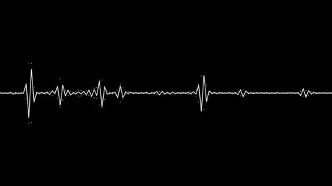 Death Icon Cardiac Arrest Cardio Cardiogram Stock Illustration 1067336933