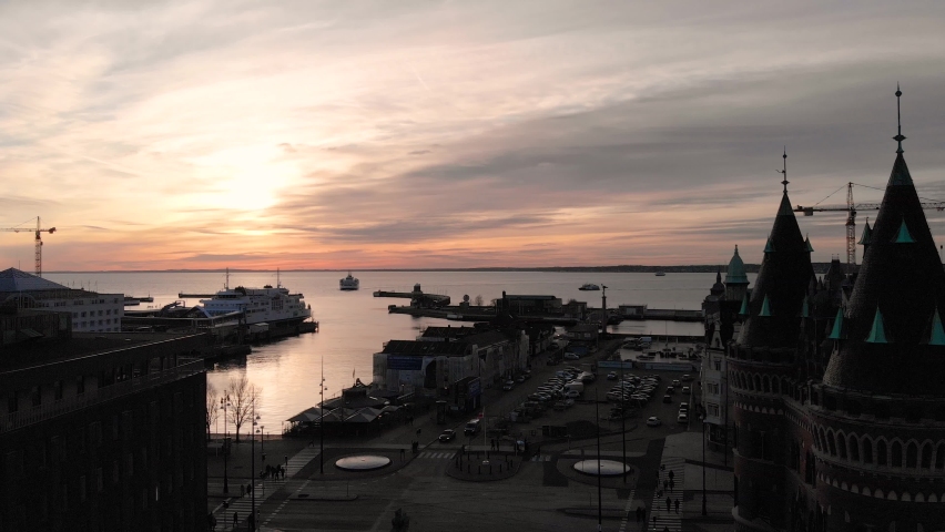 Helsingborg Tower Stock Video Footage - 4K and HD Video Clips ...
