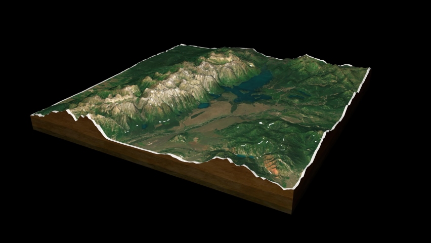 America Terrain Map Stock Video Footage - 4K and HD Video Clips ...