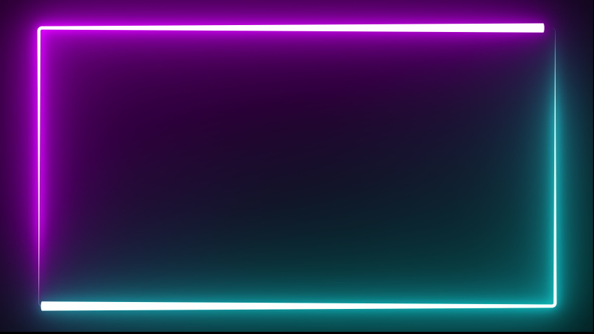 marco de neón giratorio luz rosa: video de stock (totalmente libre de ...