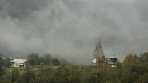 Rain hill house Stock Video Footage - 4K and HD Video Clips | Shutterstock