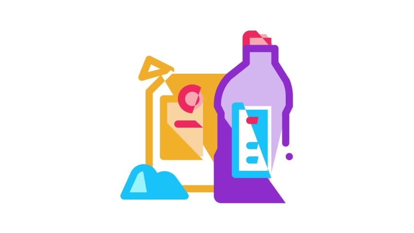 drain cleaning service icon animation system Stock Footage Video (100% ...