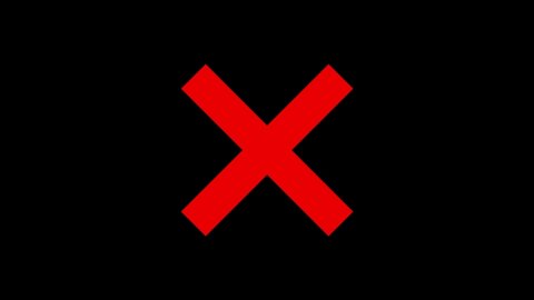 Letter X Logo Design Concept Negative Stock Vector (Royalty Free ...