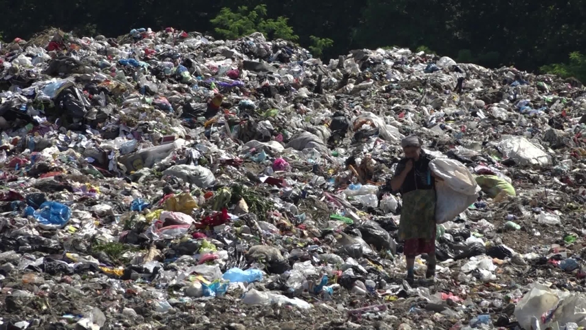 garbage dump people will take out Stock Footage Video (100% Royalty ...
