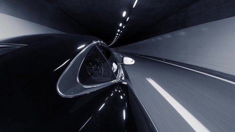 03409 sports car driving fast through Stock Footage Video (100% Royalty ...