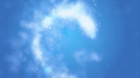 seamless loop natural motion clouds sky Stock Footage Video (100% ...