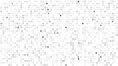 Texture Composed By Sequence Zero One Stock Vector (Royalty Free) 789931129